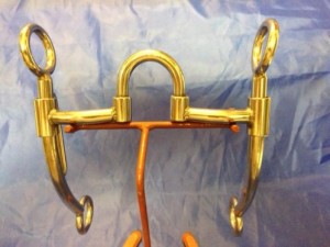 Bit and Spur Company » Jim Edward Sliding Gag Correction Bit