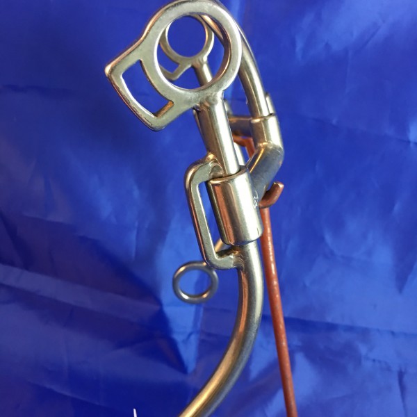 Bit and Spur Company » Jim Edwards High Port Correction with pipe cheeks